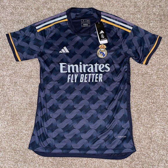 adidas | Shirts | Adidas Real Madrid 2232024 Mens Away Soccer Jersey ...